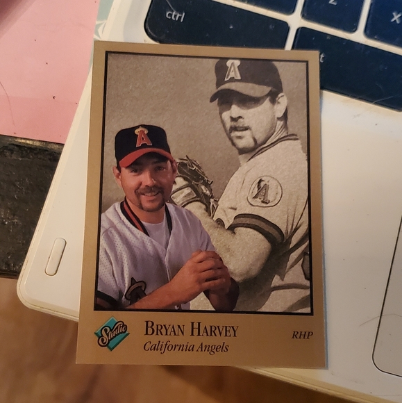 Other | Bryan Harvey Baseball Card | Poshmark